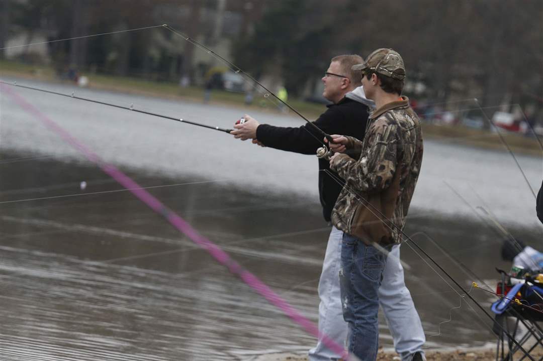 Annual trout fishing derby - The Blade