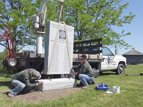 Fort Meigs adds monument to mark Virginians’ service | The Blade