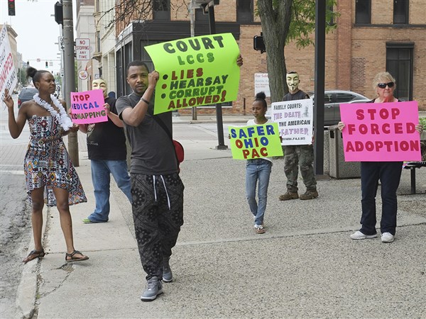Protest targets children services agency | The Blade