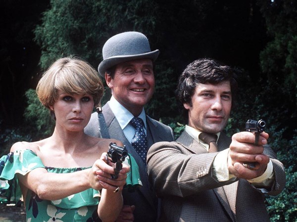 Patrick Macnee, who played agent John Steed on 1960s TV series 'The ...