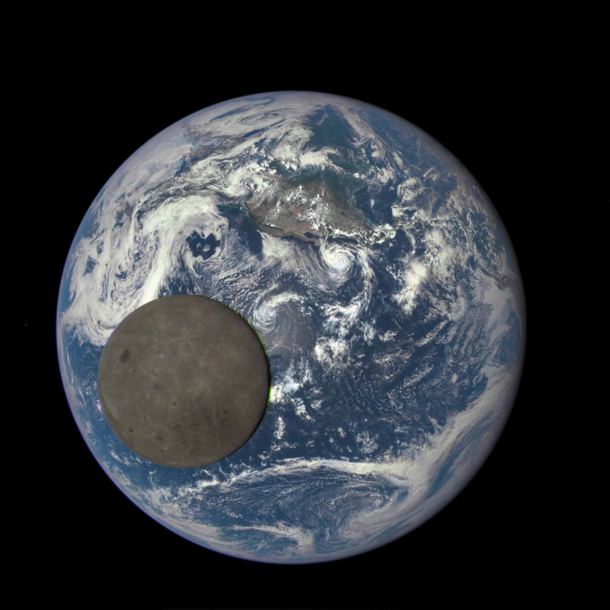 NASA camera photographs the dark side of the moon - The Blade
