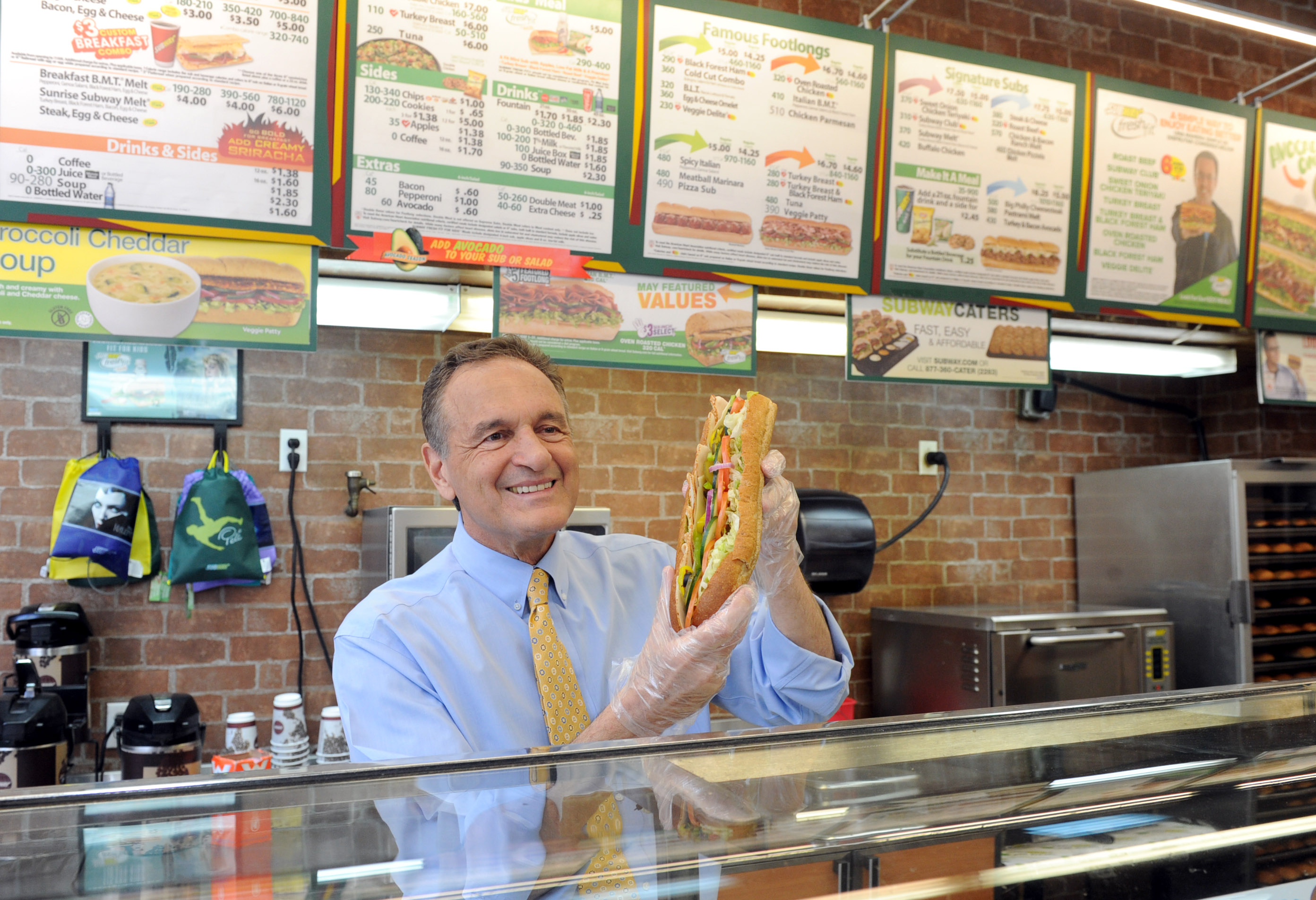 Subway: Co-founder of sandwich chain DeLuca dead at 67 - The Blade