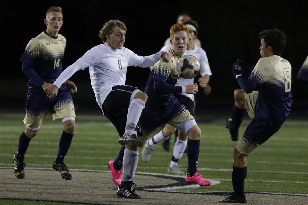 IN PICTURES: St. John's v. Perrysburg Soccer - The Blade