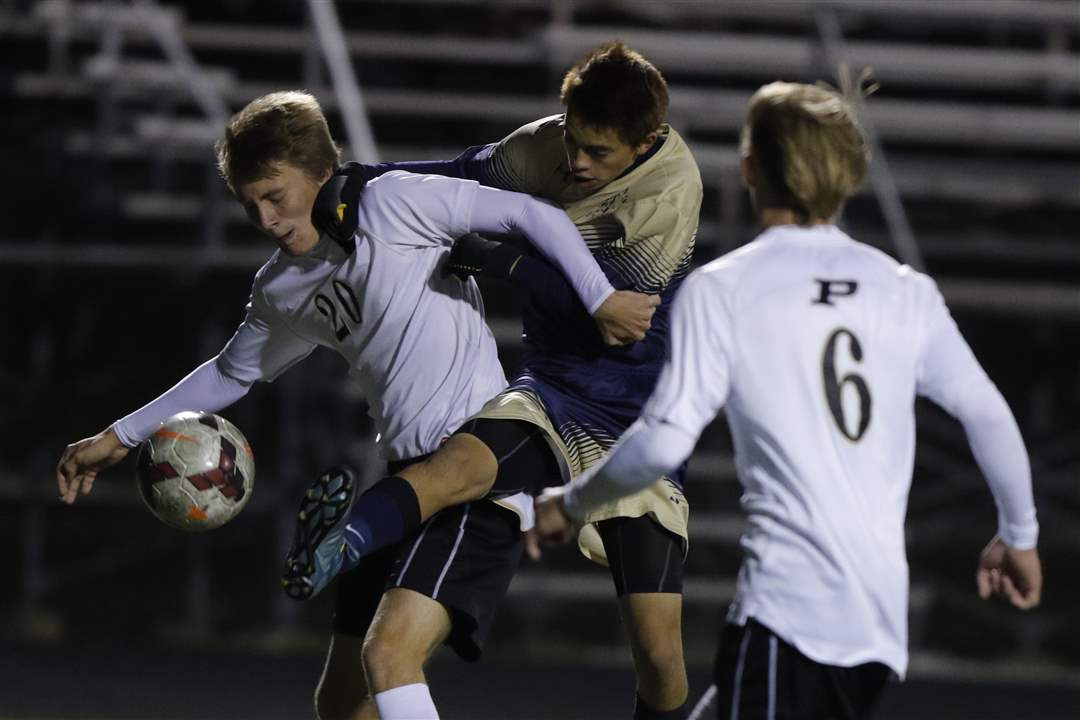 IN PICTURES: St. John's v. Perrysburg Soccer - The Blade