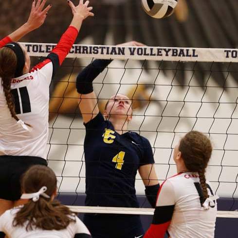 IN PICTURES: Toledo Christian vs Cardinal Stritch volleyball - The Blade
