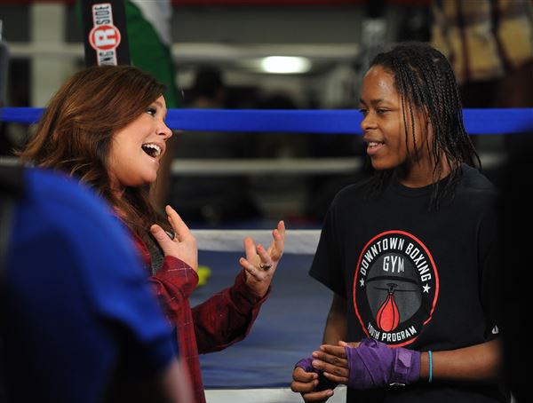Ray brings TV show to Detroit boxing gym - The Blade