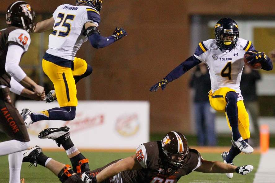 IN PICTURES: Toledo beats BGSU in Battle of I-75 - The Blade
