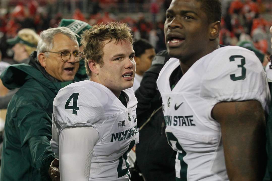 IN PICTURES: Michigan State upsets Ohio State - The Blade