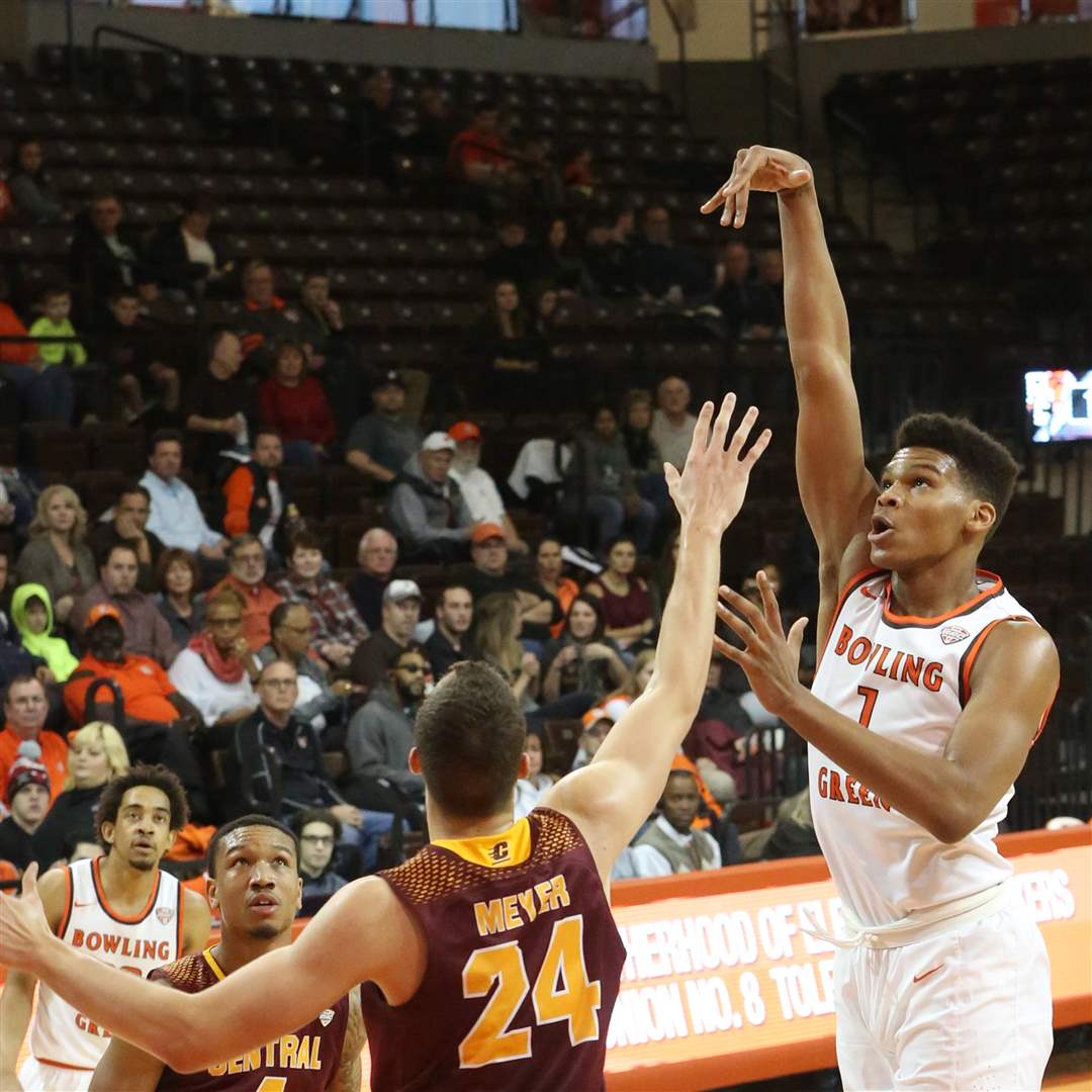 IN PICTURES: BGSU men fall to Central Michigan - The Blade
