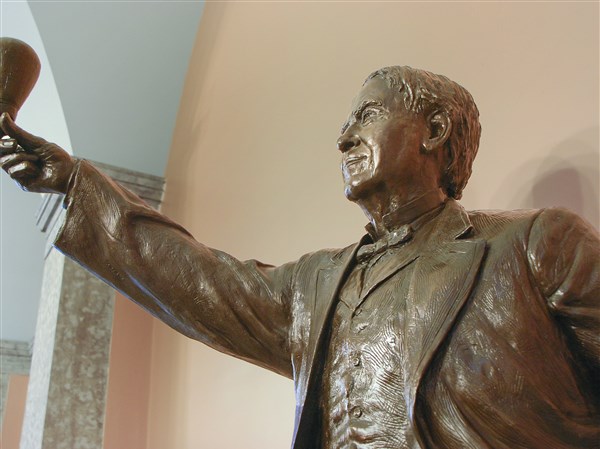 Edison statue awaits move to D.C. to take National Statuary Hall spot ...