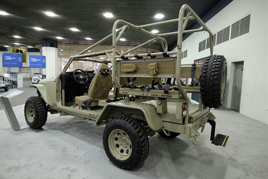 Contractor shoots for battle-ready Jeep - The Blade