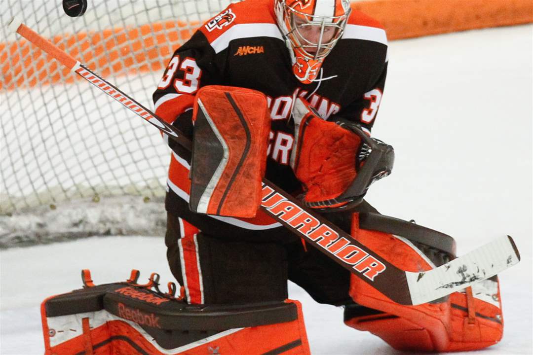IN PICTURES: BGSU ties Michigan Tech - The Blade