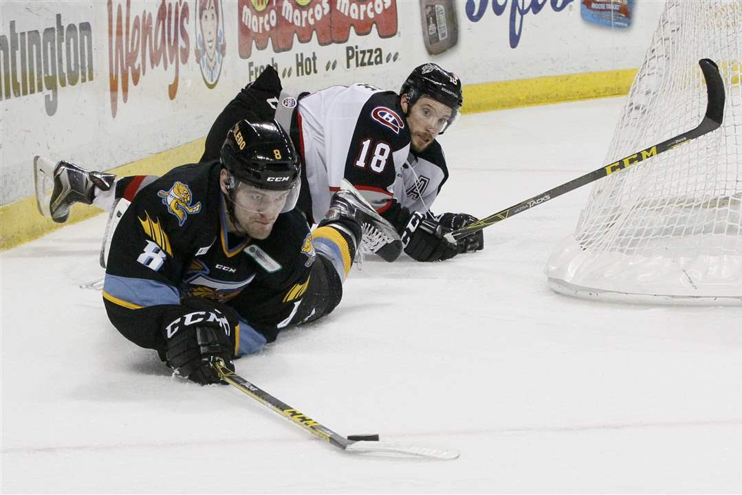 IN PICTURES: Walleye blank Brampton - The Blade