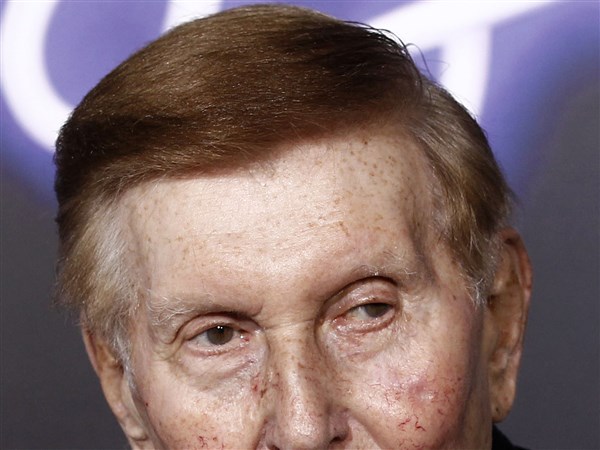 Ailing media mogul Sumner Redstone resigns as chair of CBS | The Blade