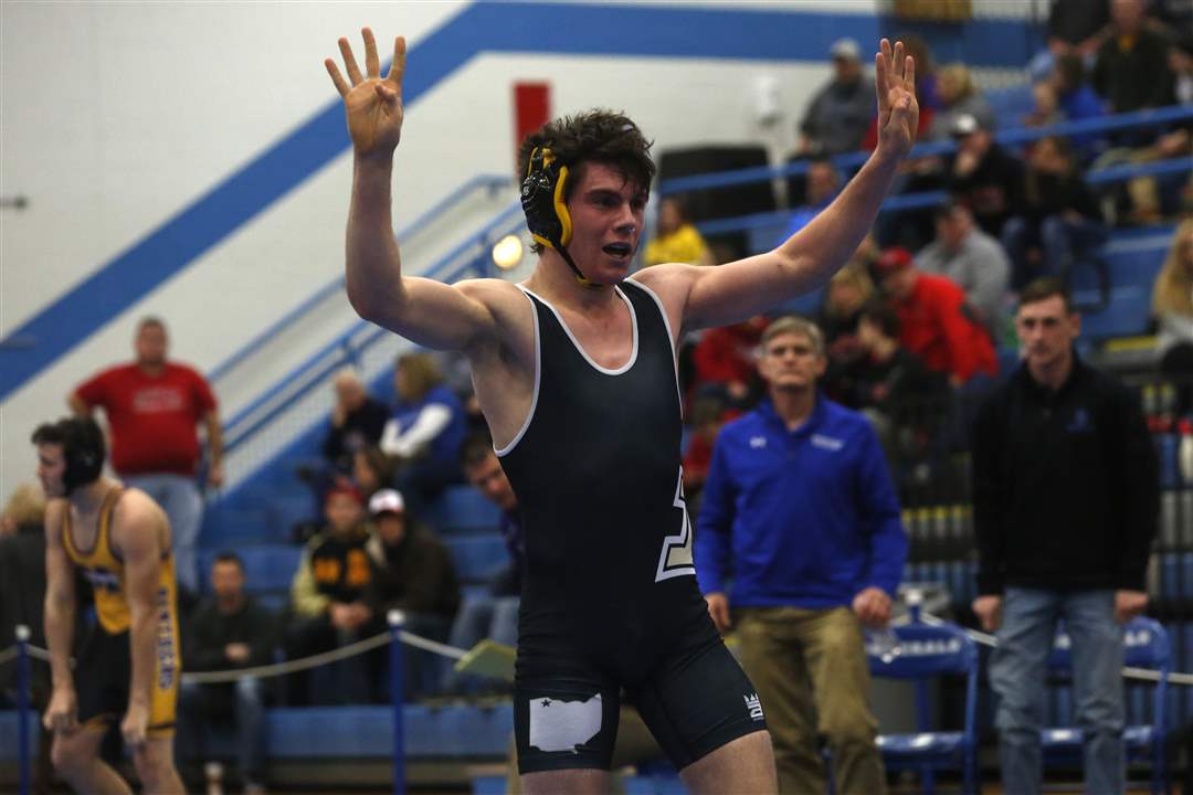 IN PICTURES: Perrysburg wrestling wins NLL title - The Blade
