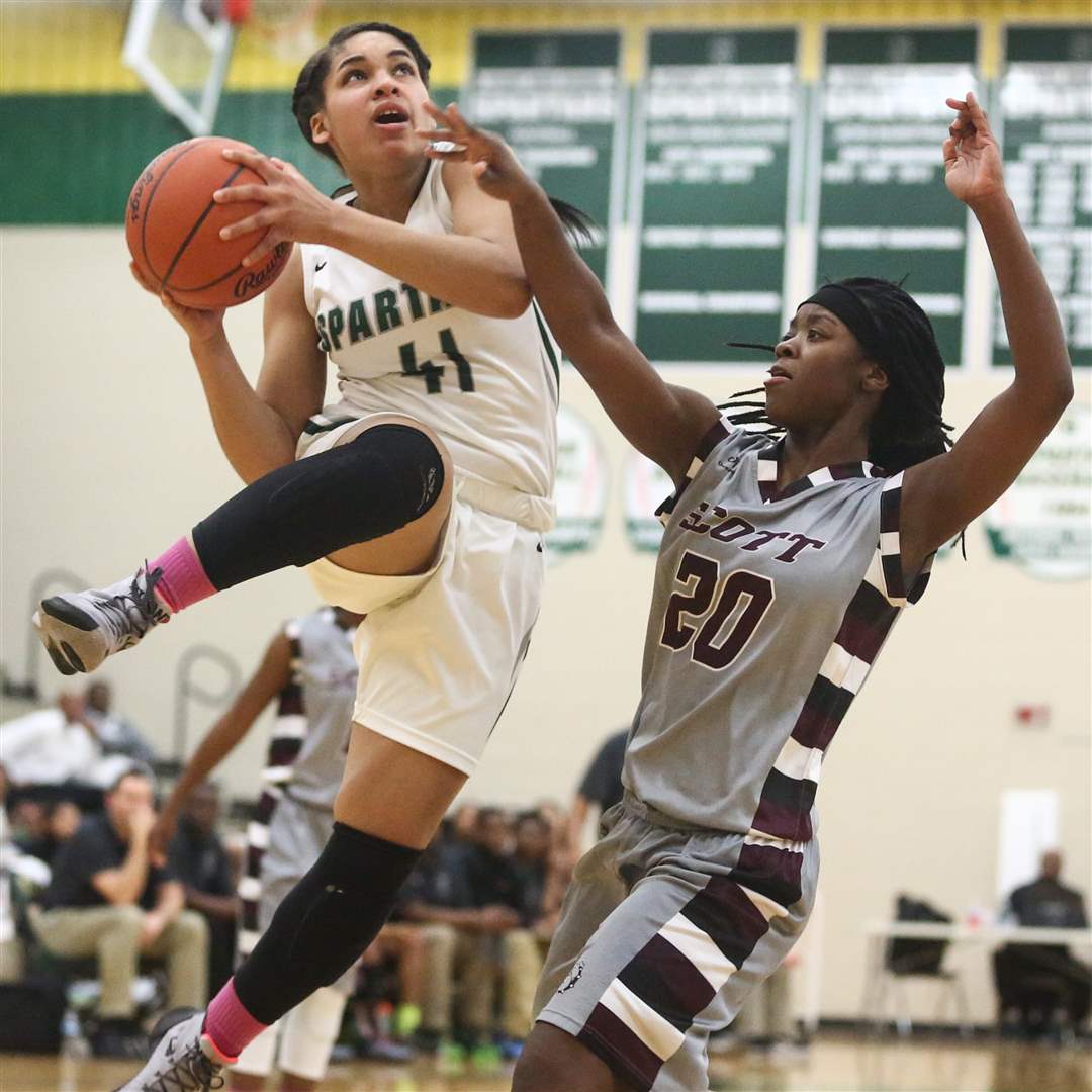 IN PICTURES: Start vs. Scott girls - The Blade