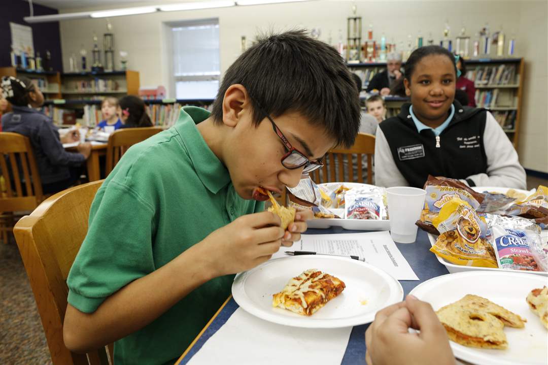 TPS students taste-test school lunches - The Blade