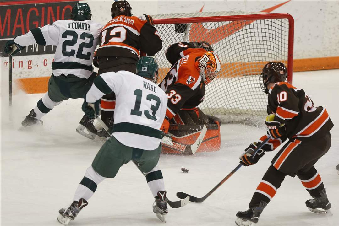 IN PICTURES: BG loses Game 1 of series - The Blade