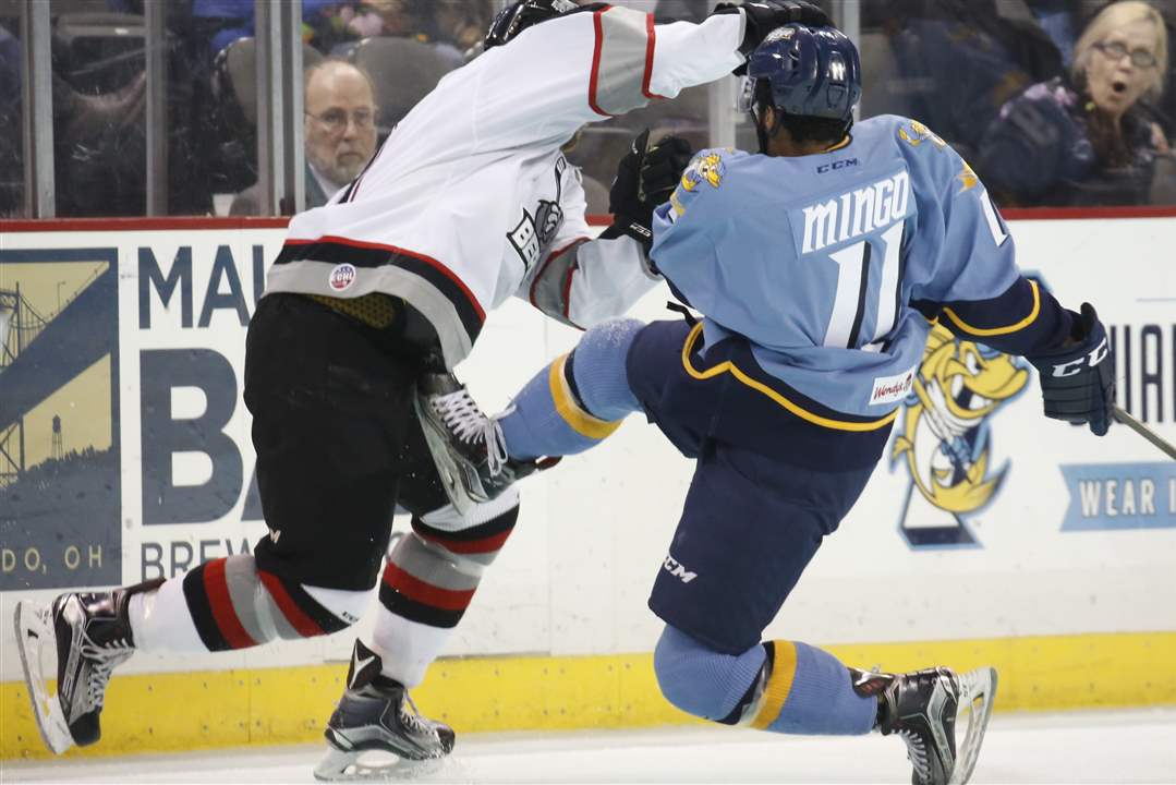 IN PICTURES: Walleye blank Brampton - The Blade