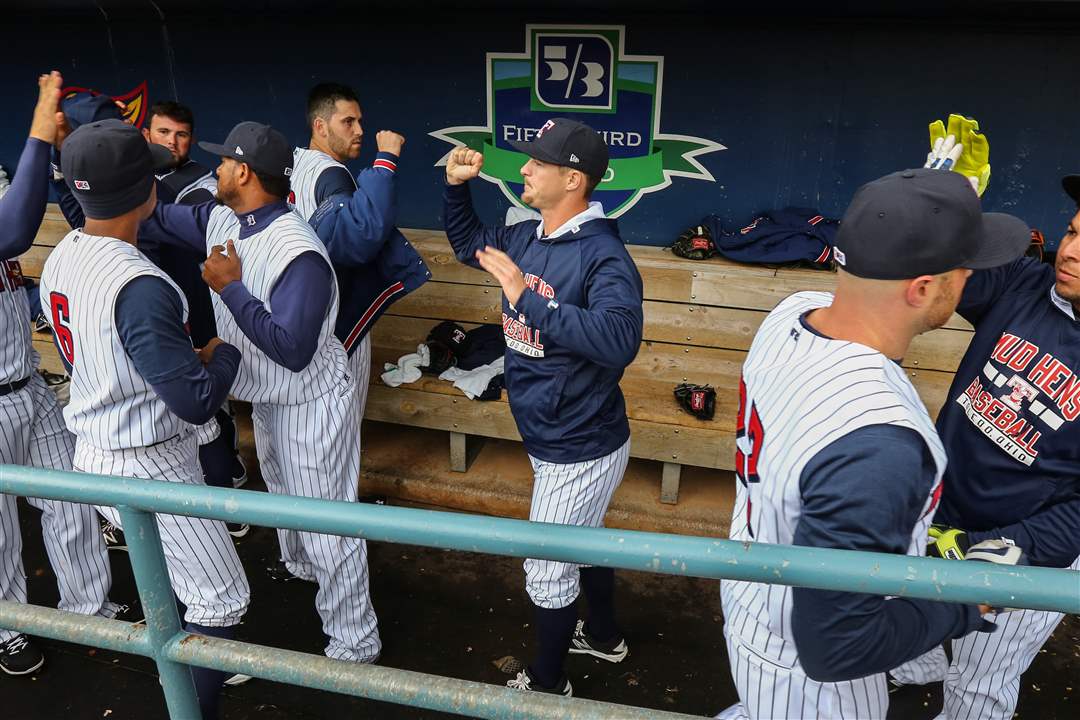 IN PICTURES: Mud Hens win season opener - The Blade