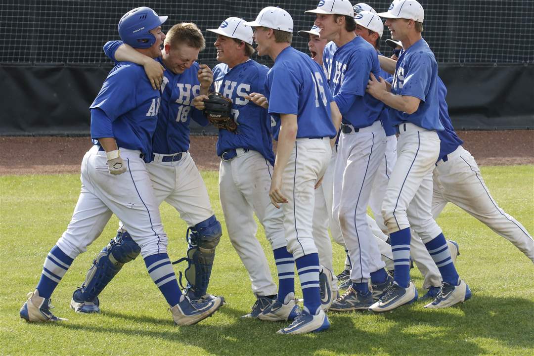 IN PICTURES: Anthony Wayne baseball beats Amherst - The Blade