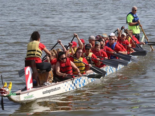 Maumee River filled with dragon boats | The Blade