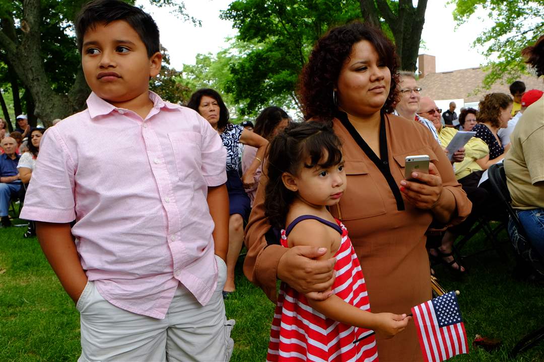 Fourth of July naturalization ceremony - The Blade