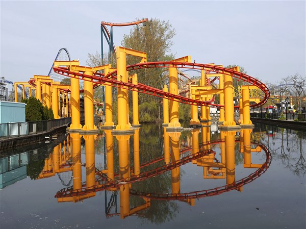 Cedar Point tests virtual reality on Iron Dragon | The Blade