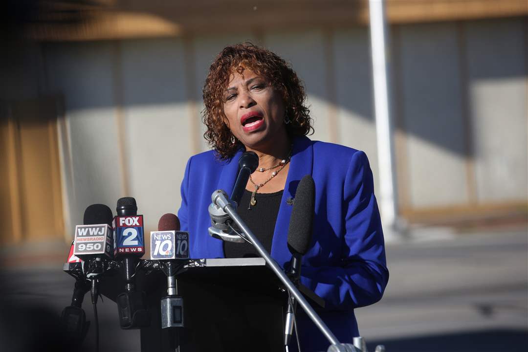 Donald Trump visits Detroit - The Blade