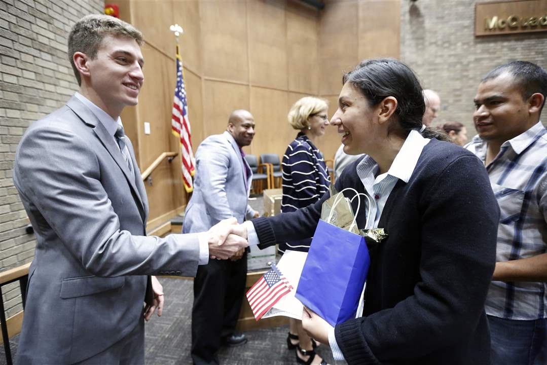 Naturalization ceremony - The Blade