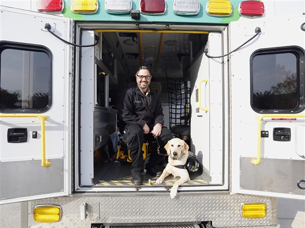 Local paramedic’s service dog keeps his PTSD at bay | The Blade