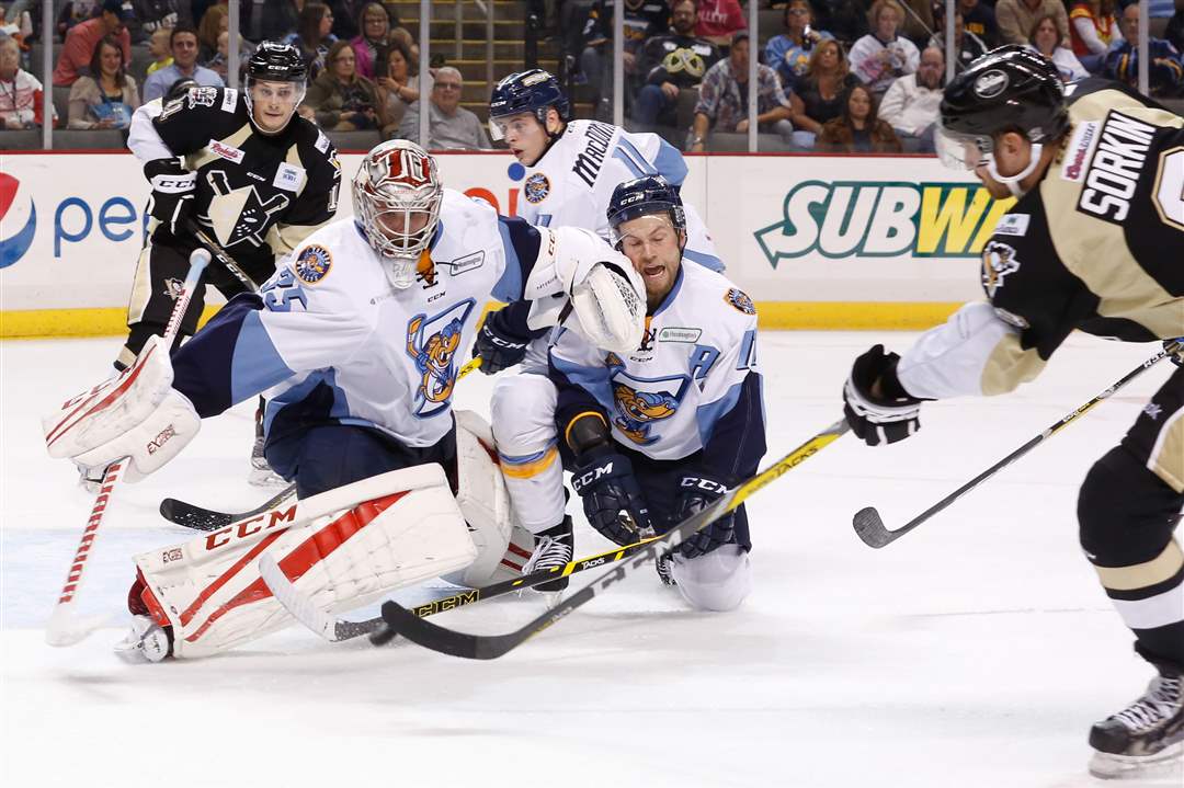 IN PICTURES: Walleye drop 5-2 final to Wheeling - The Blade