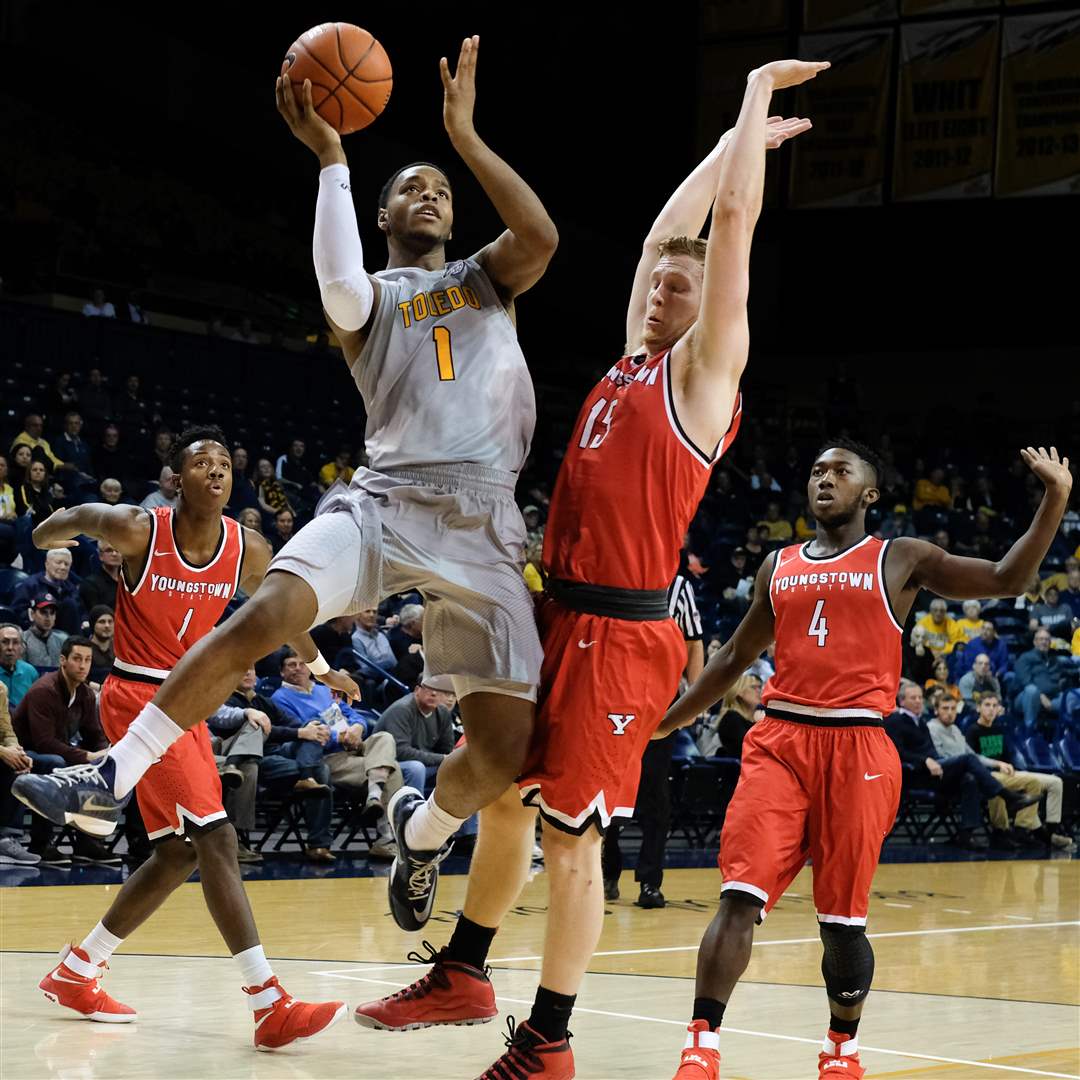 IN PICTURES: UT men host Youngstown State - The Blade