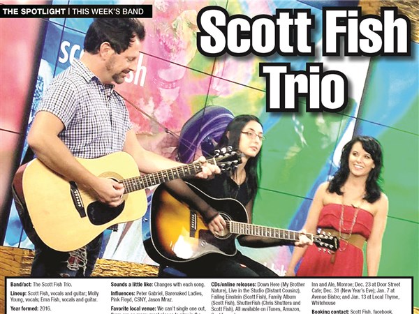 Spotlight performer: Scott Fish Trio | The Blade