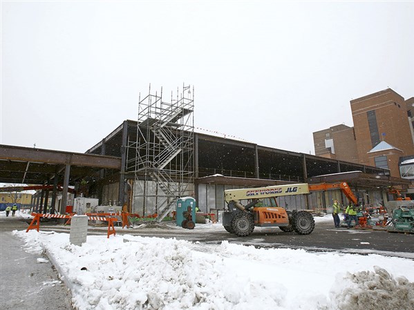 Under construction: Expansion at Mercy St. Vincent Medical Center | The ...