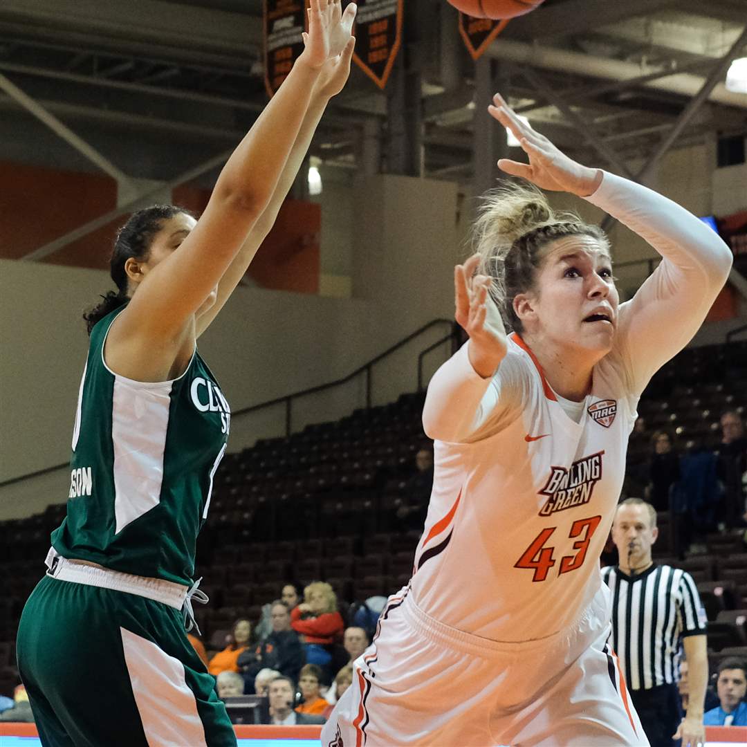 IN PICTURES: Cleveland St. 64, BGSU women 56 - The Blade
