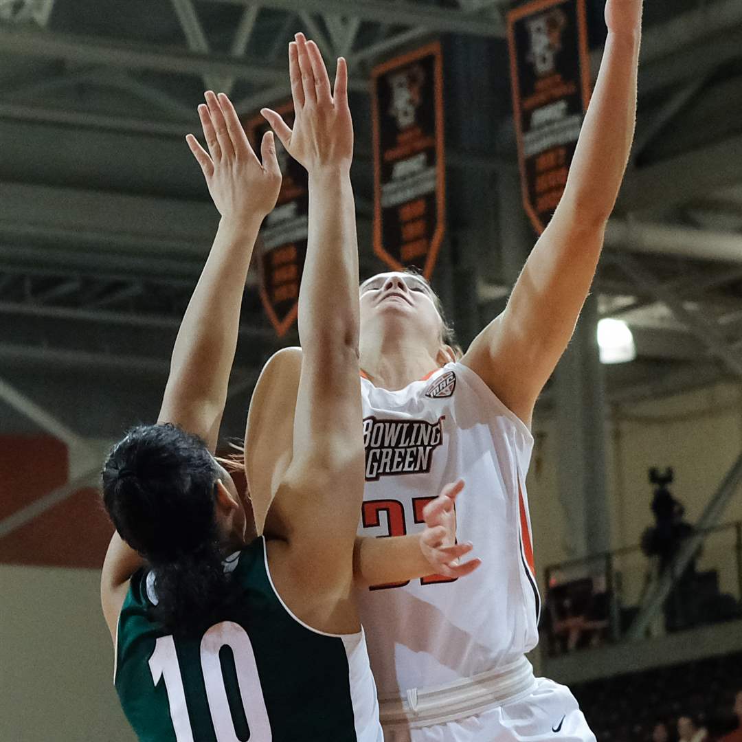 IN PICTURES: Cleveland St. 64, BGSU women 56 - The Blade