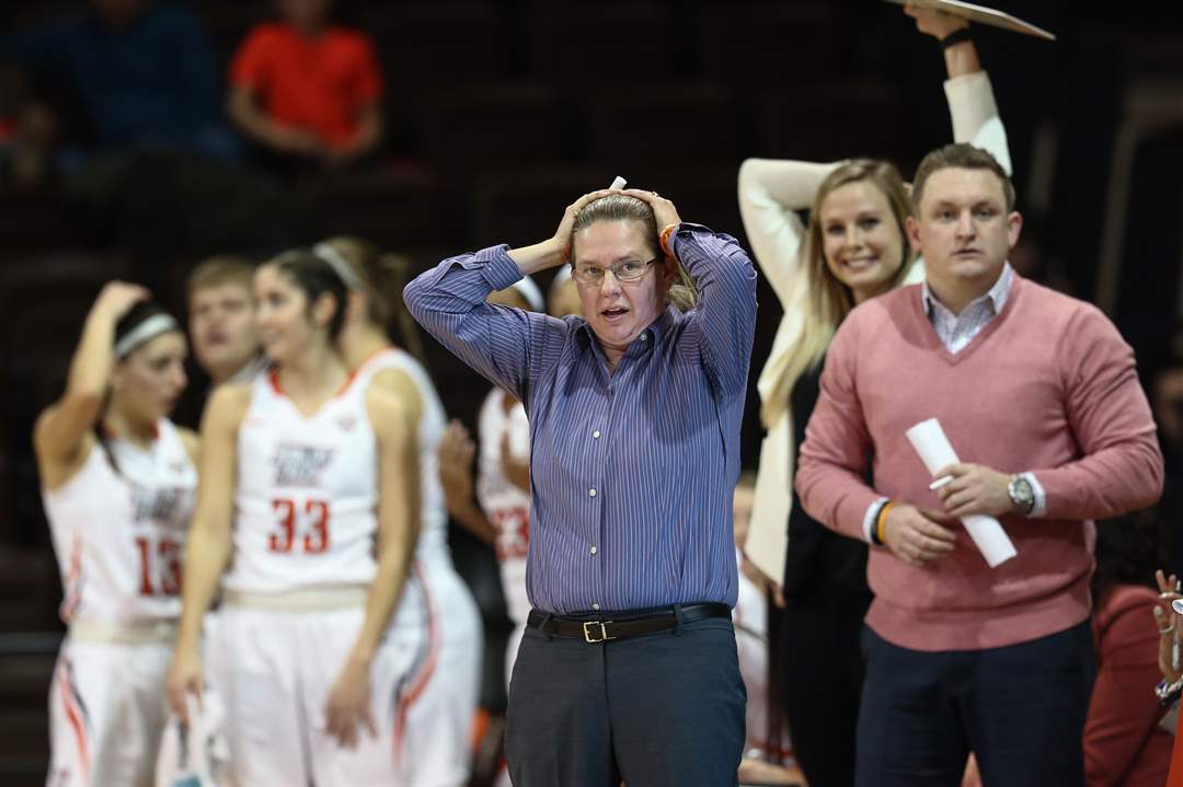 IN PICTURES: Malone 78, BGSU women 65 - The Blade