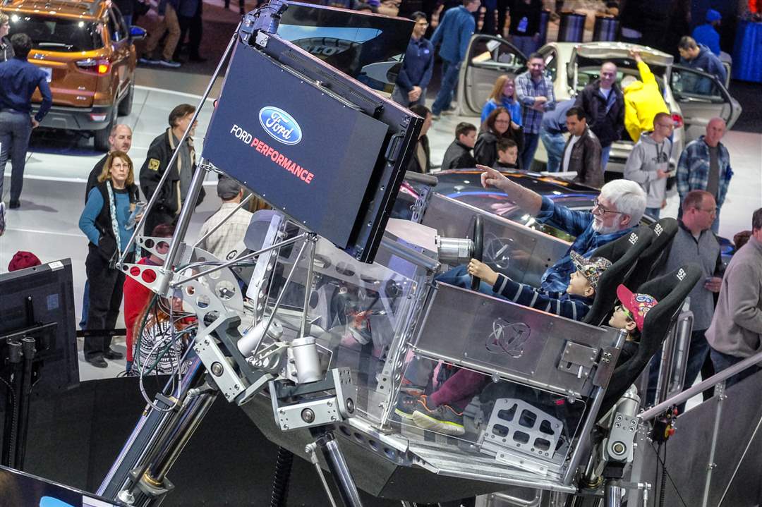 North American International Auto Show, Day 1 - The Blade