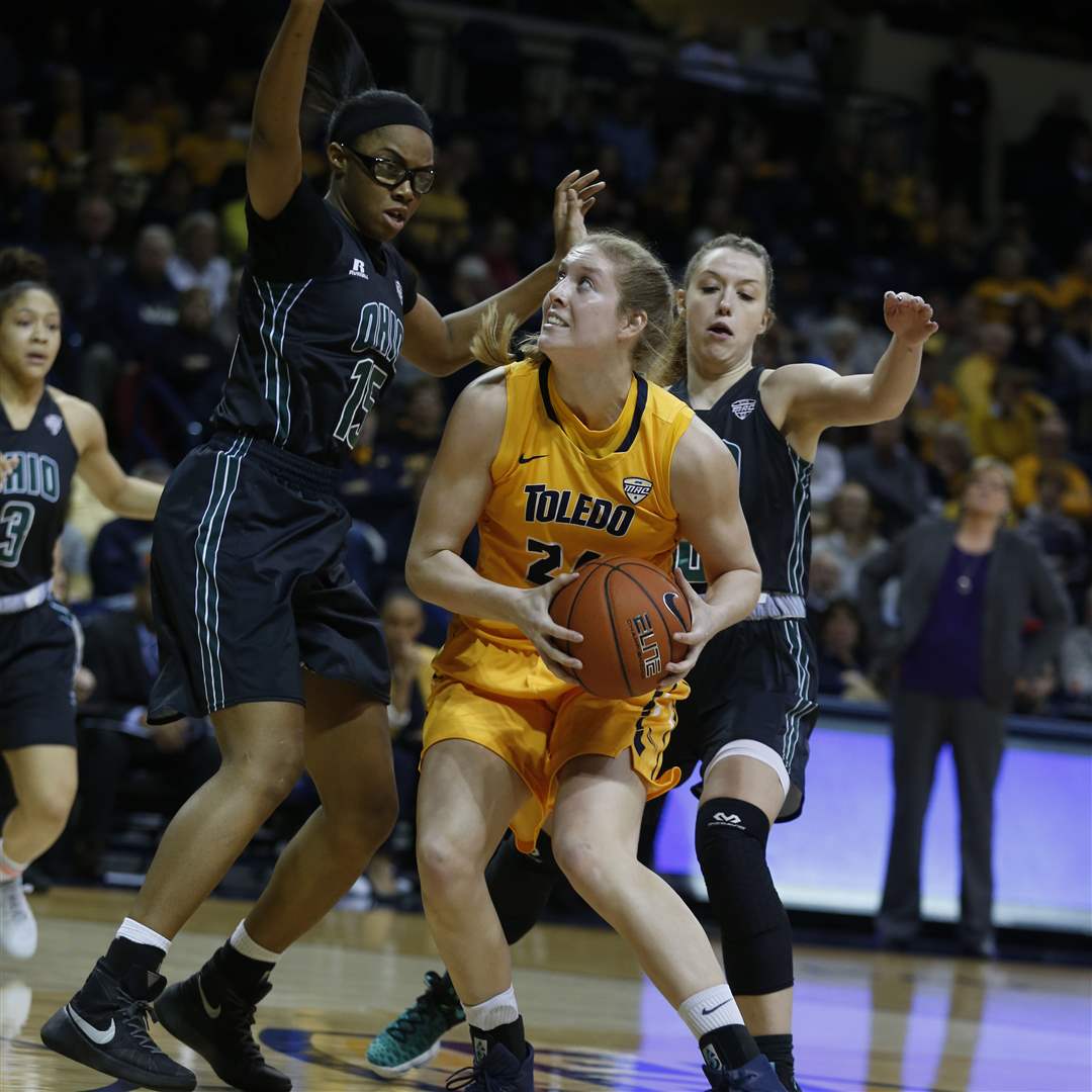 IN PICTURES: Ohio 64, UT women 55 - The Blade