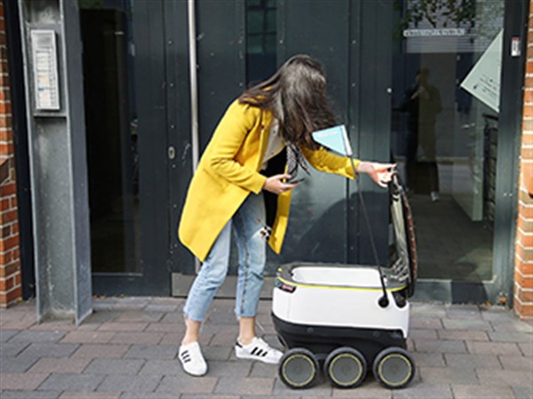 Delivery robots rolling on sidewalks in select U.S. cities | The Blade