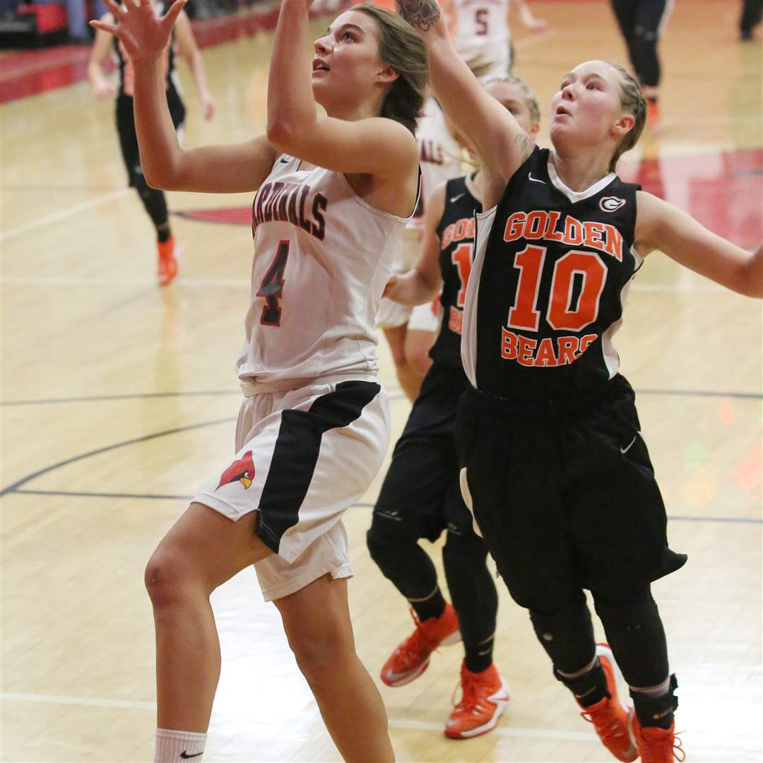 IN PICTURES: Cardinal Stritch 55, Gibsonburg 46 - The Blade