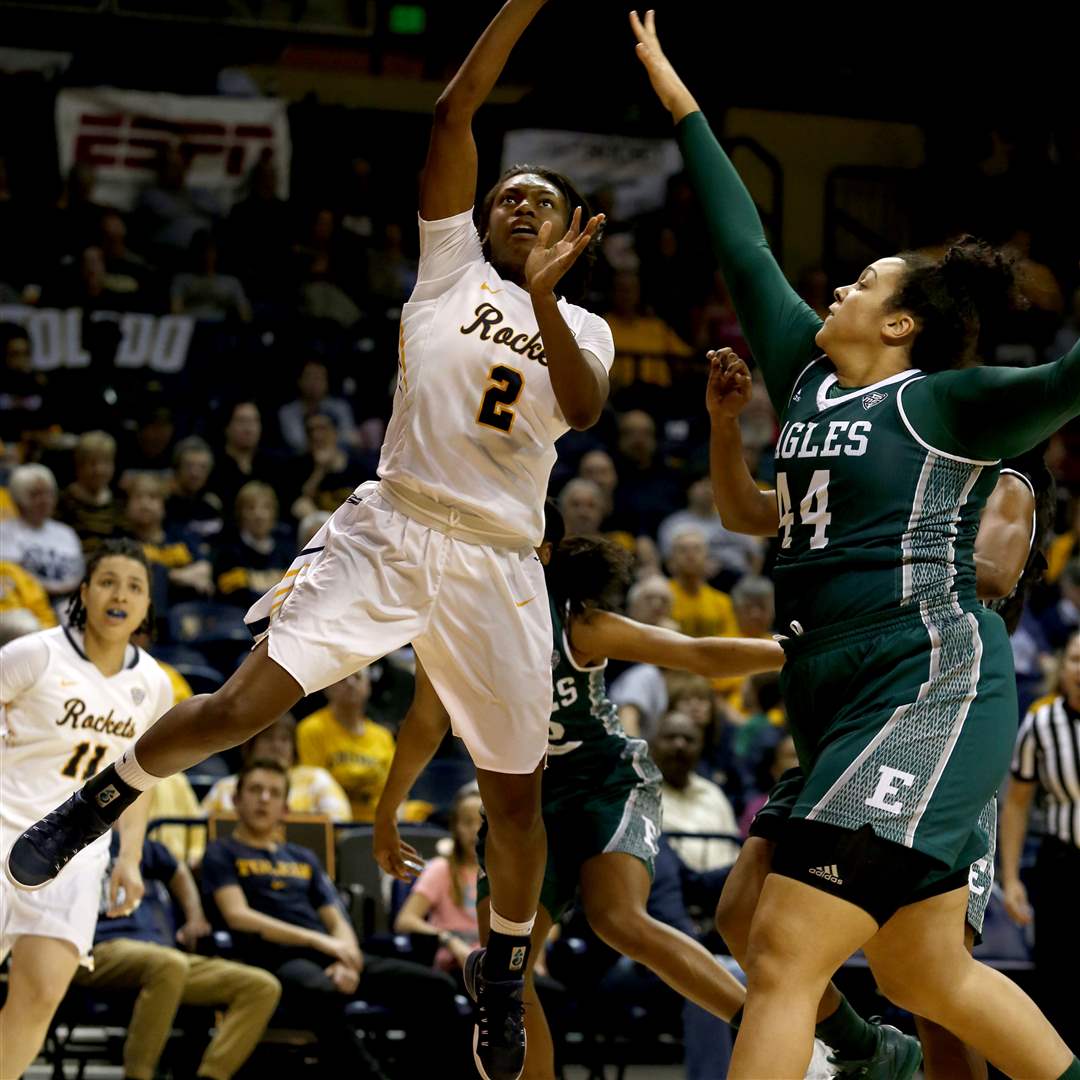 IN PICTURES: UT women 65, E. Michigan 57 - The Blade