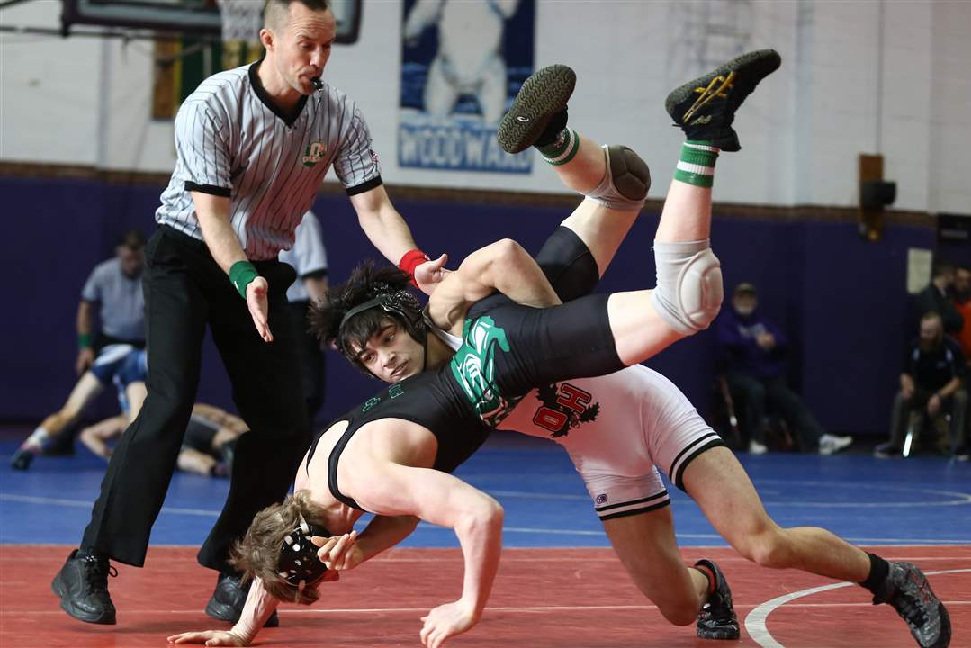 IN PICTURES: D-III district wrestling meet - The Blade