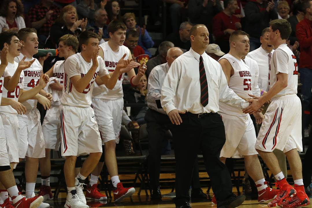 IN PICTURES: Wauseon 57, Woodward 45 - The Blade