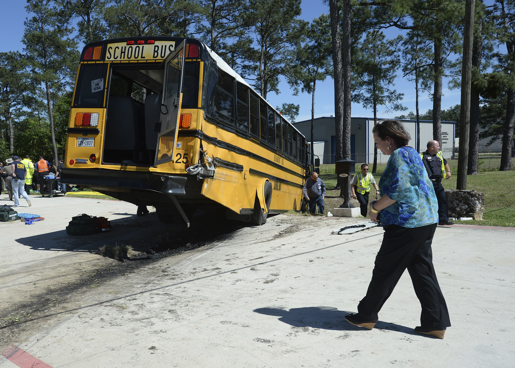School bus crash in Texas sends 23 children, 1 adult to hospitals - The ...