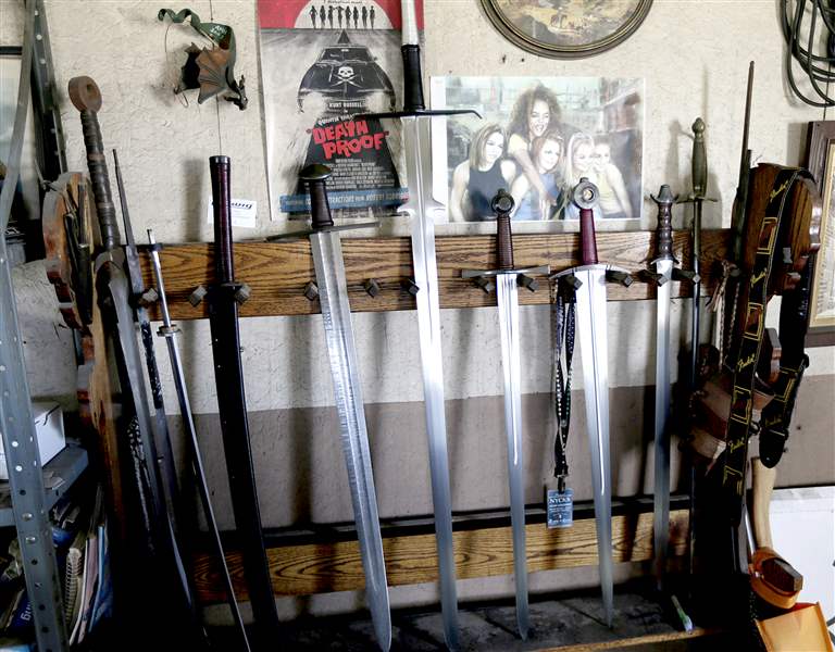 Modern craftsmen carve a niche making warrior blades - The Blade