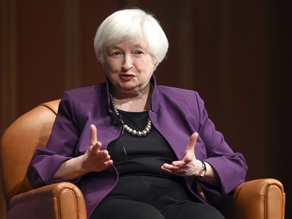 Fed Chair Yellen says economy close to achieving Fed goals | The Blade