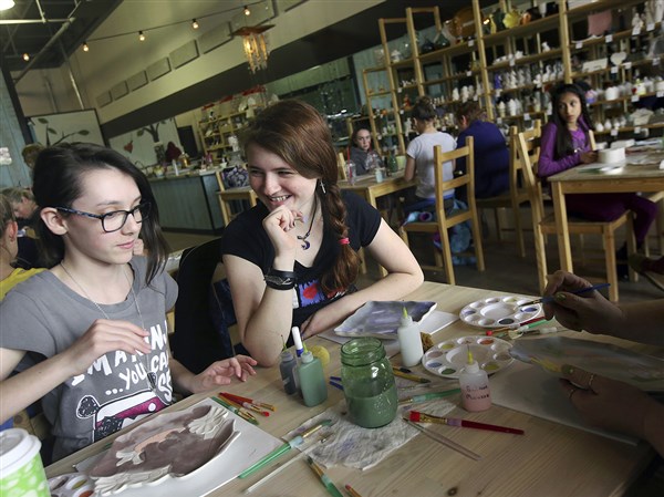 Pottery painting pals | The Blade