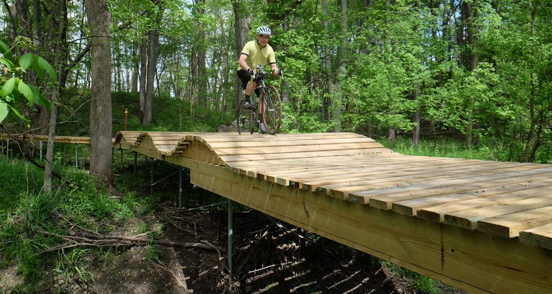 New local trail for mountain bicyclists - The Blade
